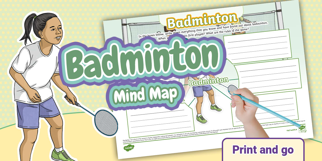 Badminton Mind Map