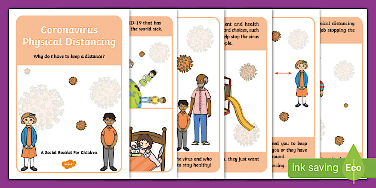 Coronavirus Physical Distancing (teacher made) - Twinkl