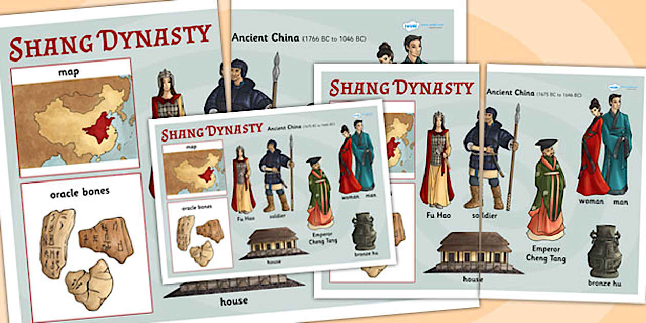 The-Shang Dynasty Large Display Poster (teacher made)