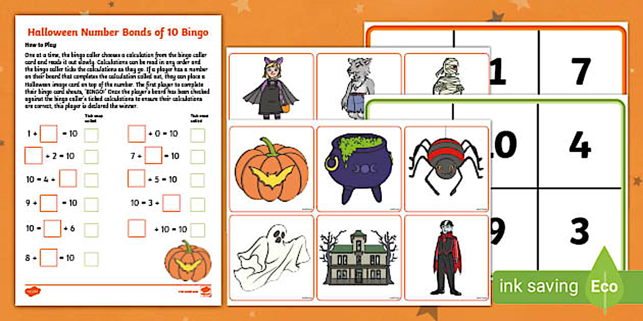 👉 Halloween Maths Bingo Game | Twinkl Resources - Twinkl