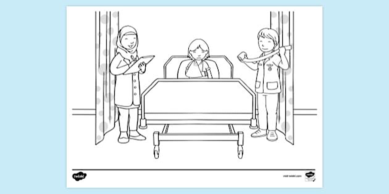 Medical Colouring | Colouring Sheets (teacher made) - Twinkl