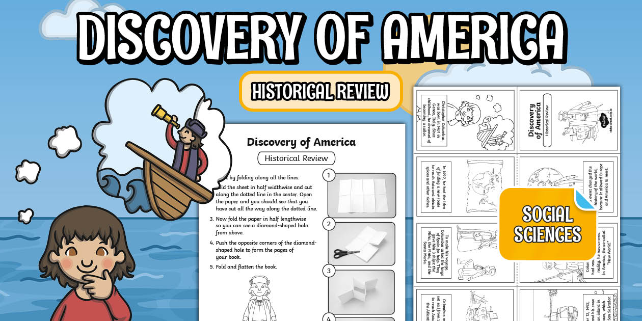 Discovery of America Booklet (teacher made) - Twinkl