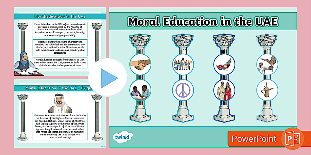 Moral Education In UAE | Information Presentation | Twinkl