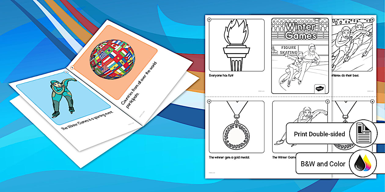 Winter Games Emergent Reader