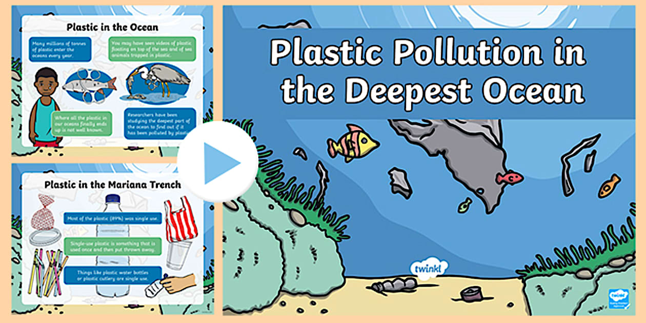 A Plastic Pollution in the Ocean Presentation | Twinkl