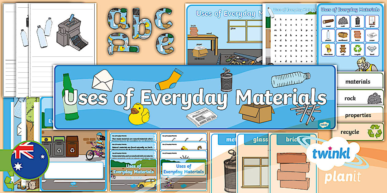 Year 2 Science Uses of Everyday Materials Additional Resources