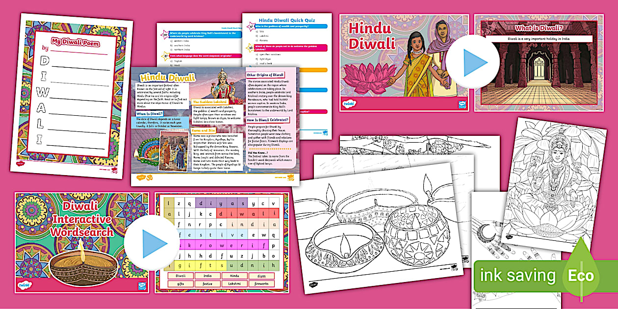 KS2 Hindu Diwali Teaching Resource Pack - Twinkl
