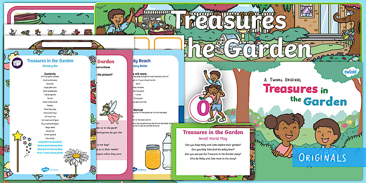 Treasures in the Garden Kindergarten Resource Pack - Twinkl