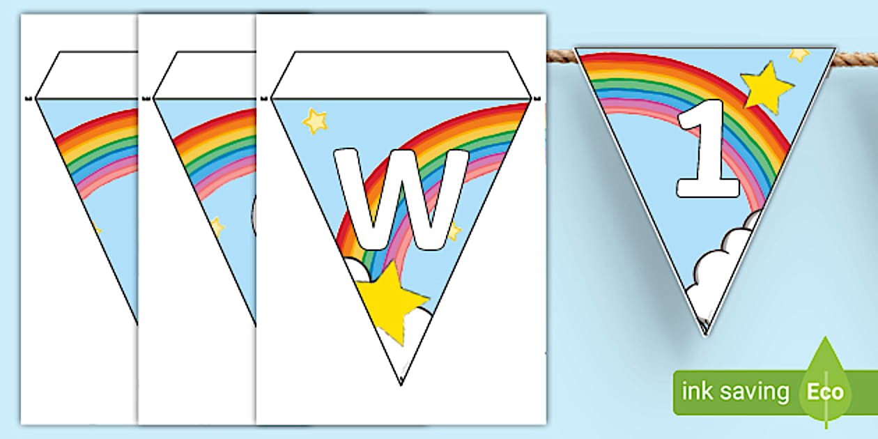 Editable Welcome to Year 1 Bunting (teacher made) - Twinkl