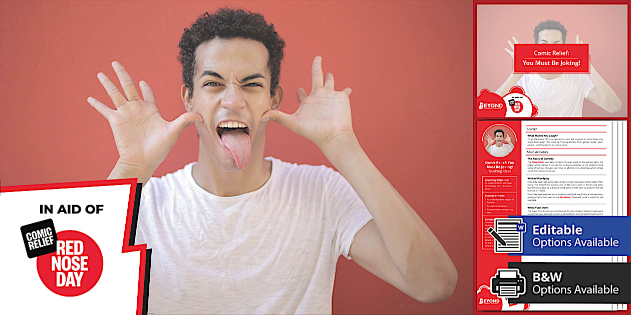 Comic Relief: You Must Be Joking! Lesson Pack | Beyond