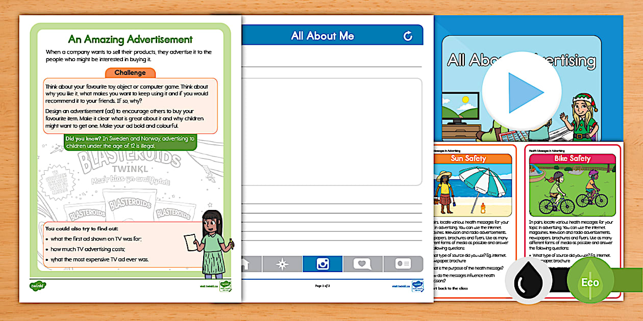 Media Literacy Primary Information and Activity Pack