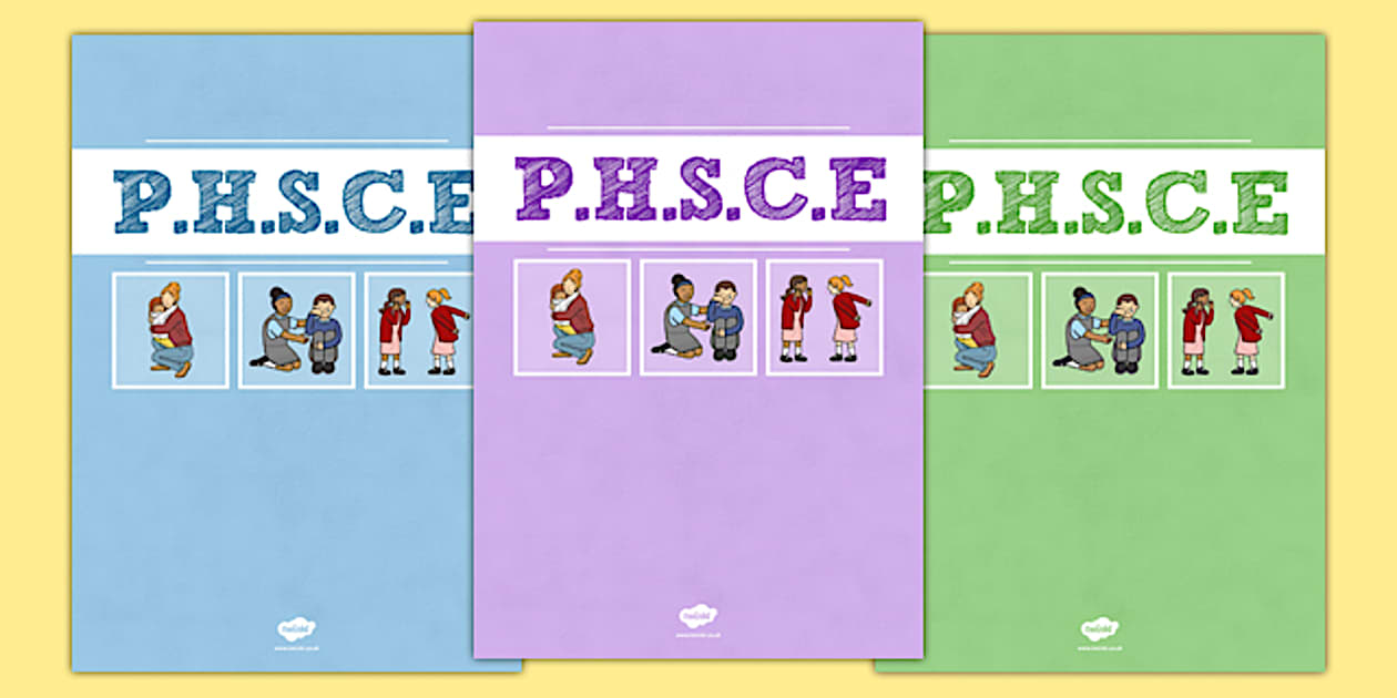 PHSCE Divider Covers (Teacher-Made) - Twinkl