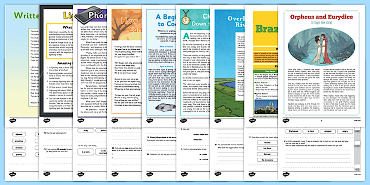 Optional SATs Year 5 English - Assessment Pack - Twinkl