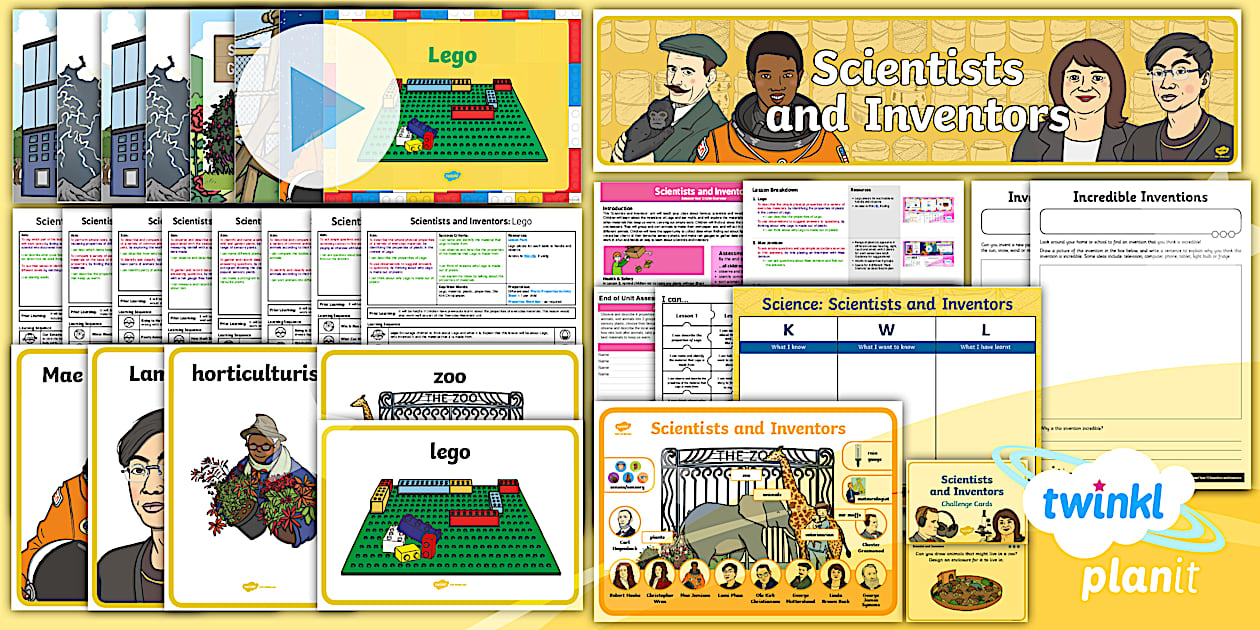 Science: Scientists and Inventors Year 1 Unit Pack - Twinkl