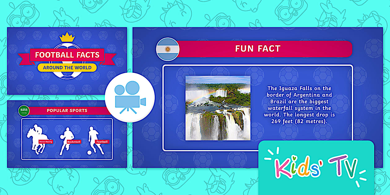 Football Facts Around the World for Kids! Group C - Twinkl