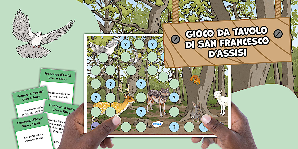 Gioco da tavolo di San Francesco D'Assisi