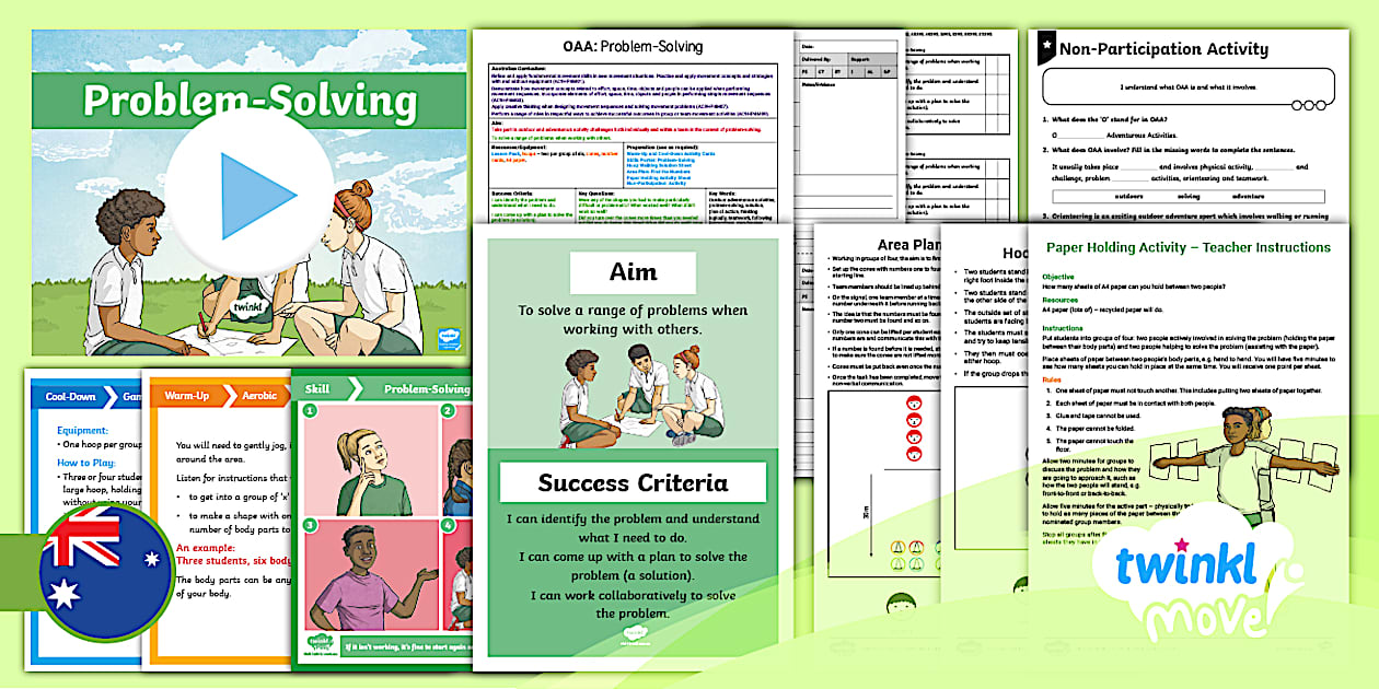 Year 3 OAA Lesson 3: Problem Solving Lesson Pack - Twinkl