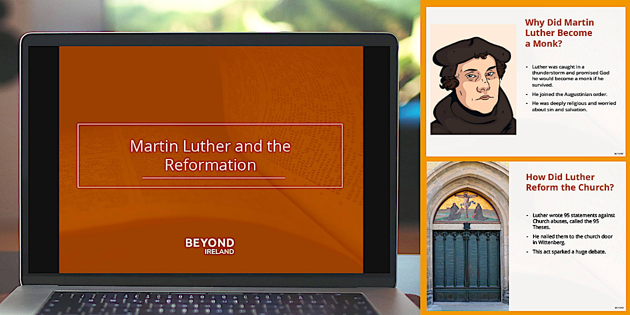 Studied Reformer: Martin Luther PowerPoint