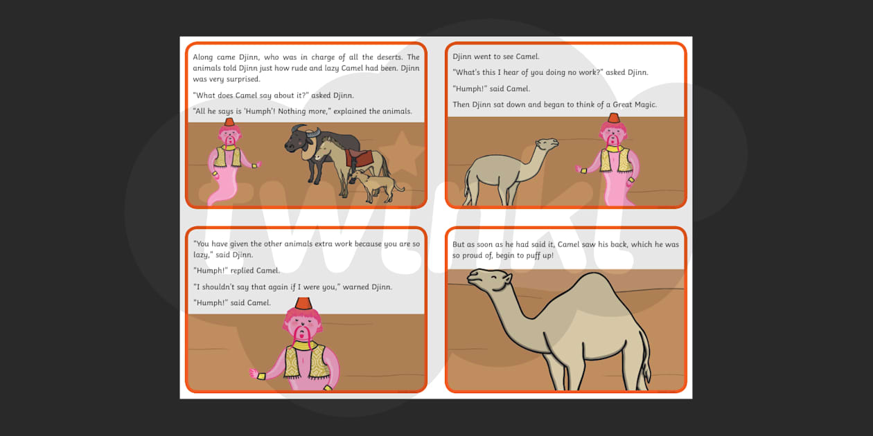 humph the camel script