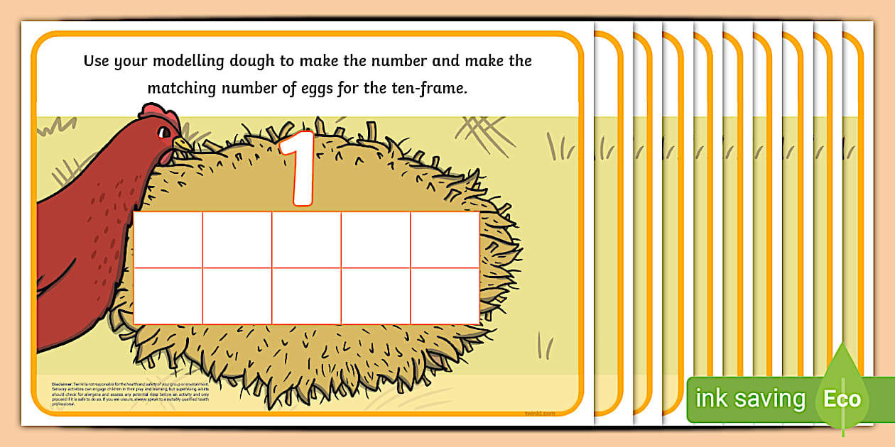 👉 Nest Ten-Frame Modelling Dough Mats (Teacher-Made)
