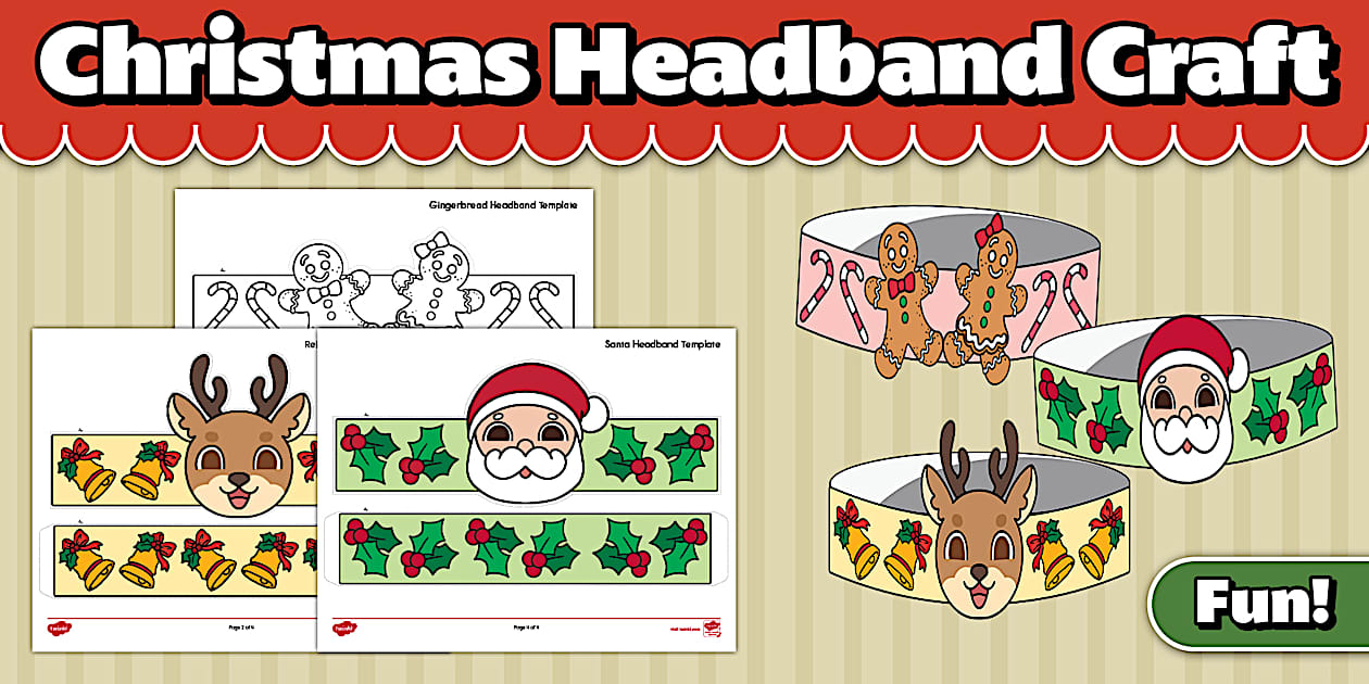 Christmas Headband Craft