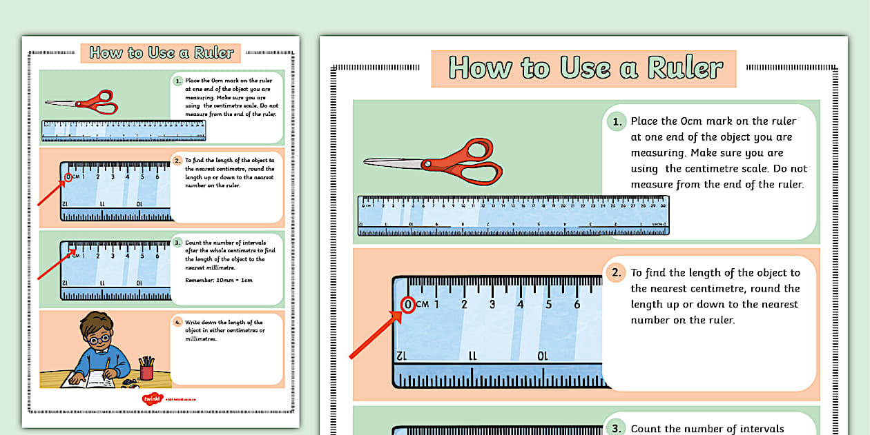 Interactive Ruler | How to Use a Ruler PowerPoint - Twinkl