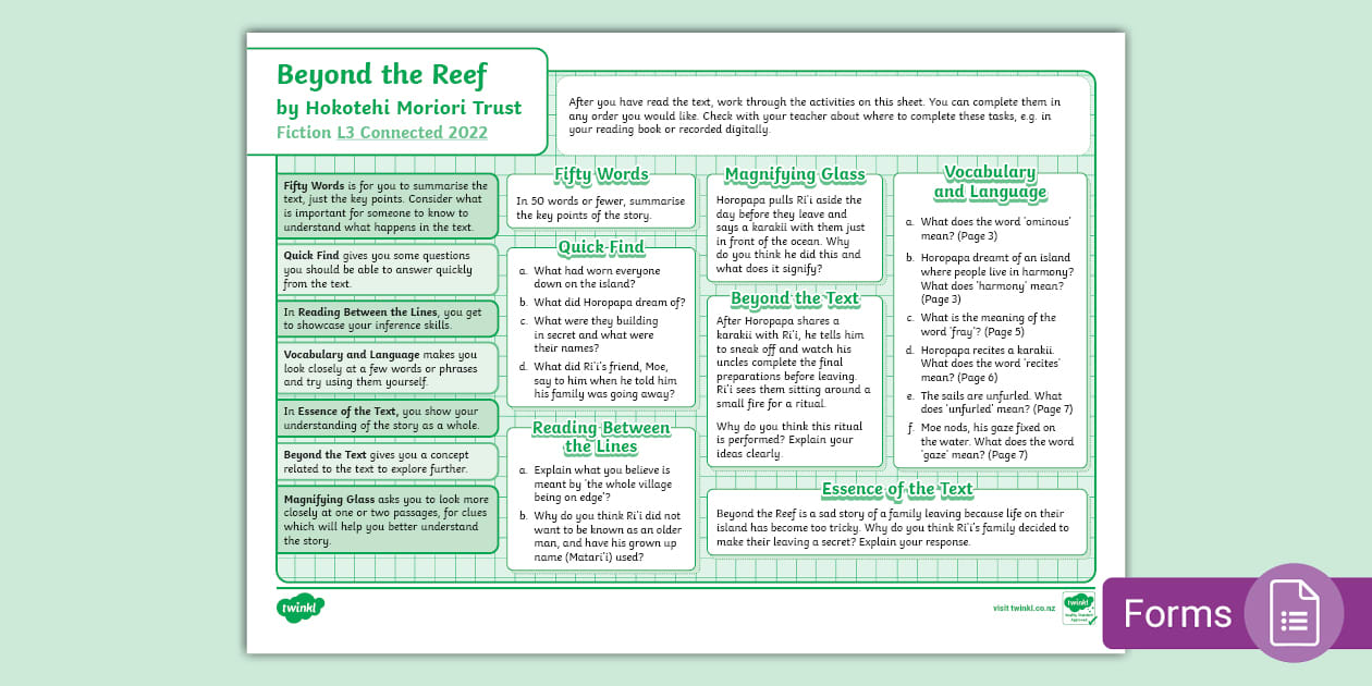 Connected L3 2022: Beyond the Reef (l'enseignant a fait)