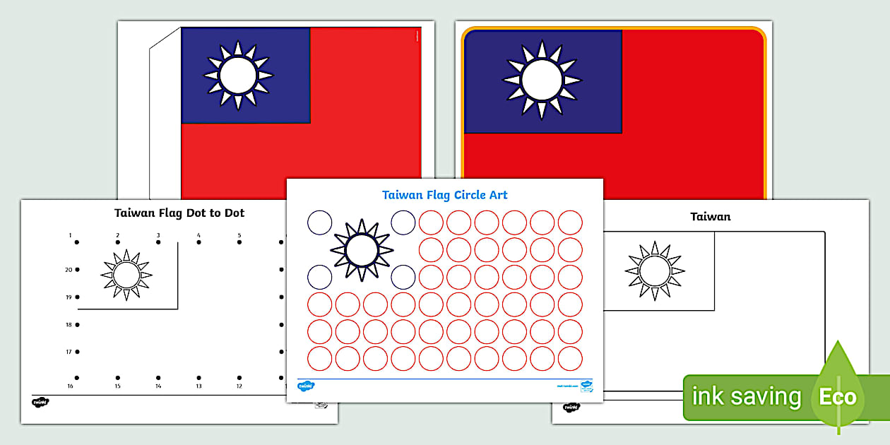 Taiwan National Day Display Pack - National Day Pack