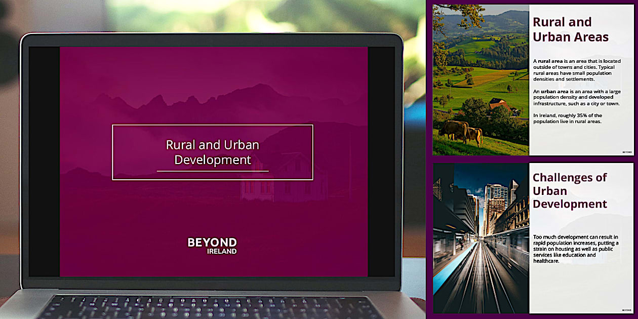 Rural and Urban Development PowerPoint