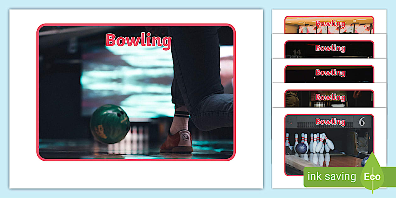 Bowling Photo Pack (professor feito) - Twinkl