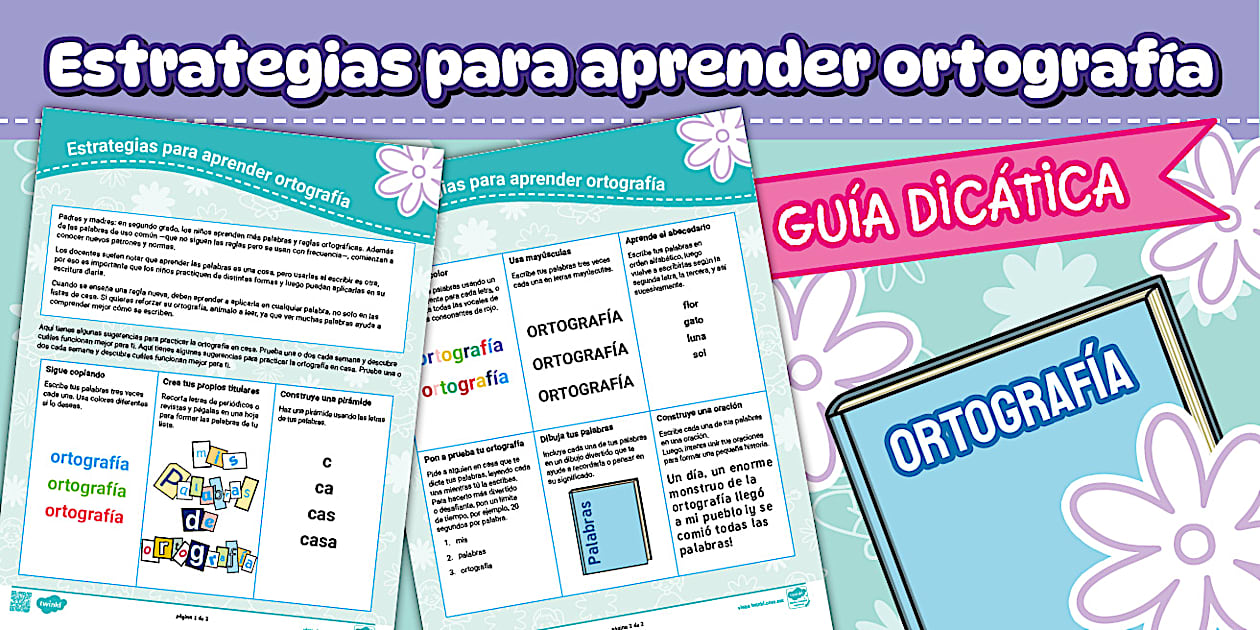 Estrategias para aprender ortografía