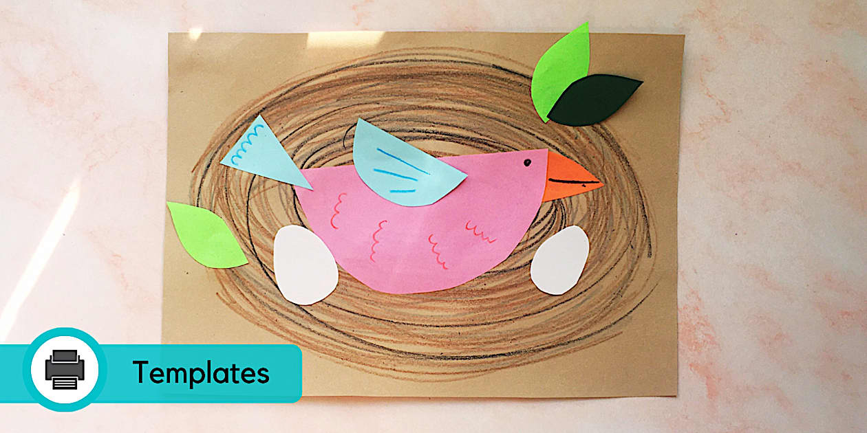 Spring Bird Craft - Spring Activities (Teacher-Made)
