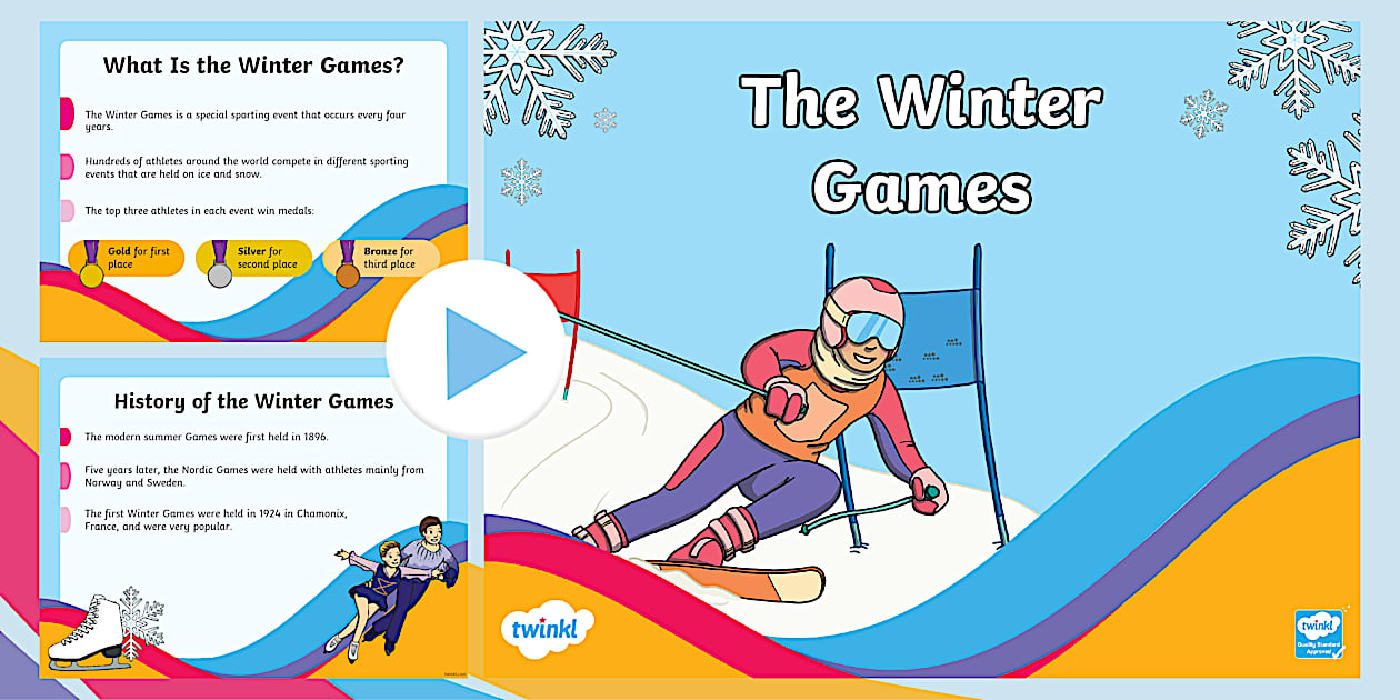 KS1 The Winter Games Information PowerPoint