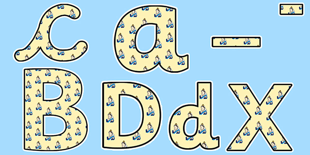 Queen Victoria Themed Display Lettering (Teacher-Made)