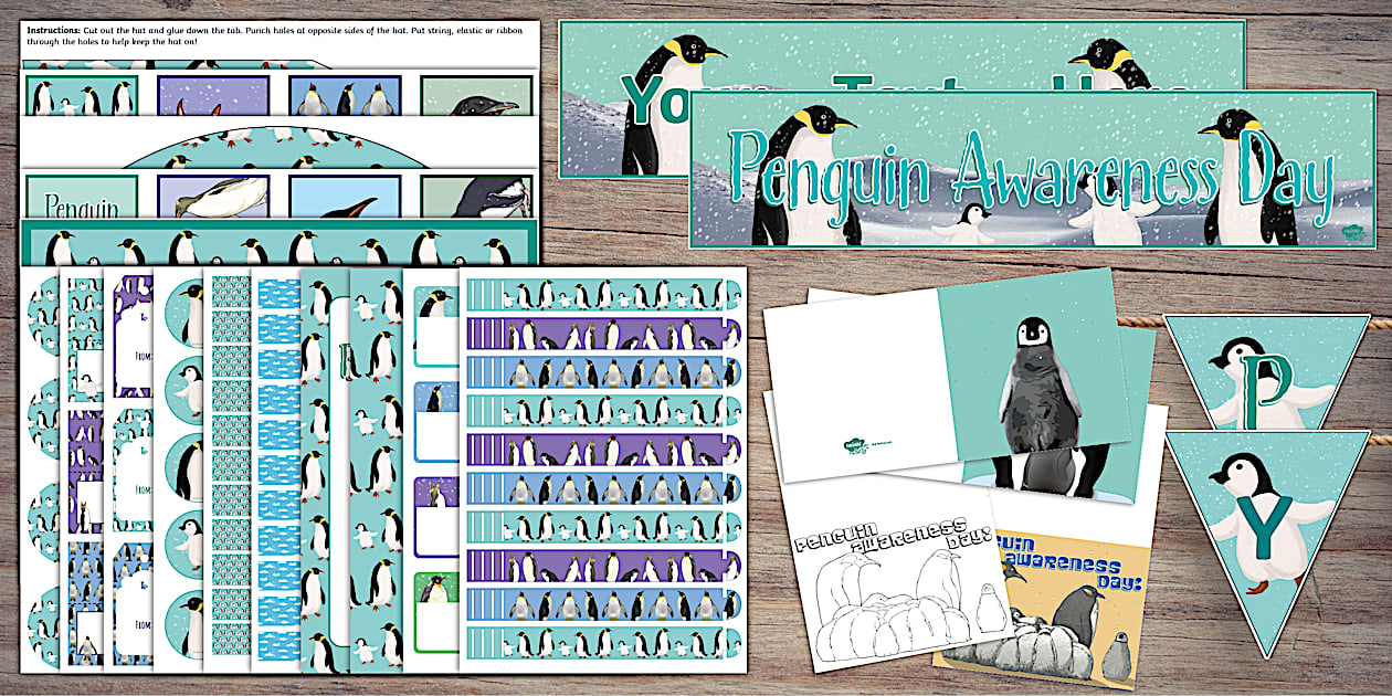 Penguin Themed Party Decorations Pack | Twinkl Party