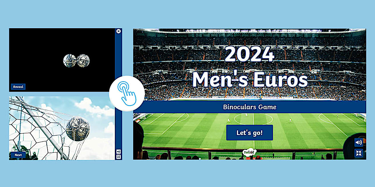 2024 Men's Euros Interactive Binoculars Game (teacher made)