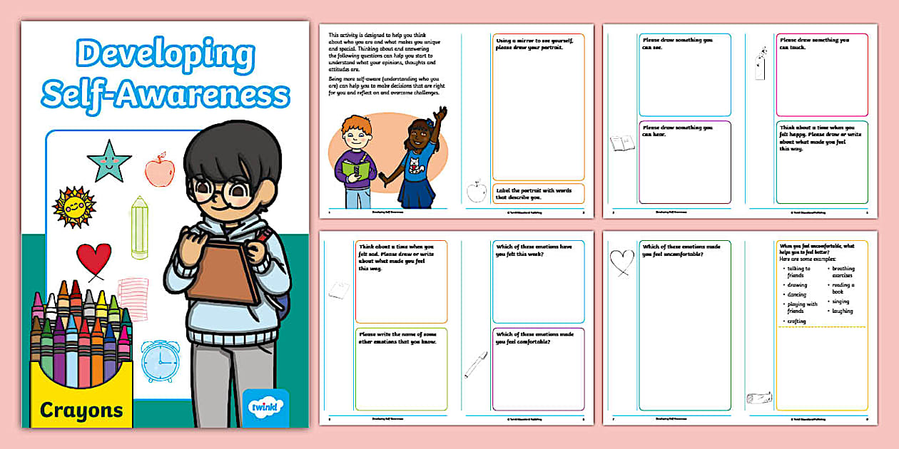 Developing Self-Awareness Journal (teacher made) - Twinkl