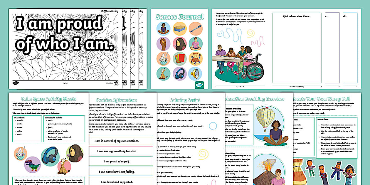 Self-Soothing Activity Box KS2 (Teacher-Made) - Twinkl