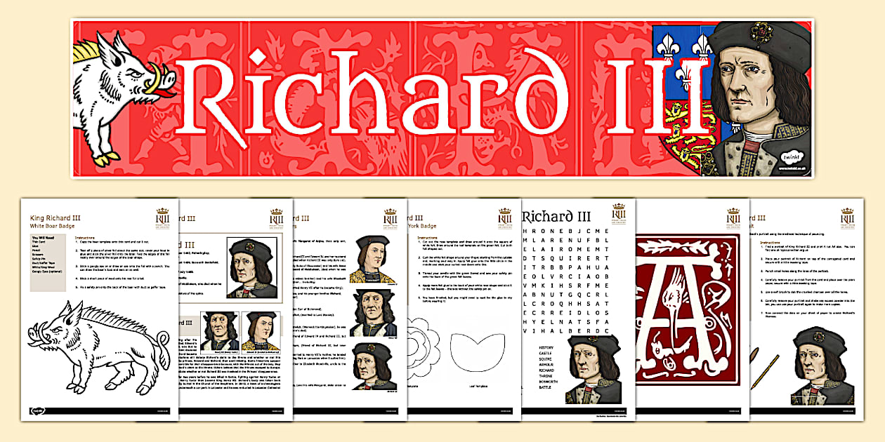 Richard III Resource Pack (teacher made) - Twinkl