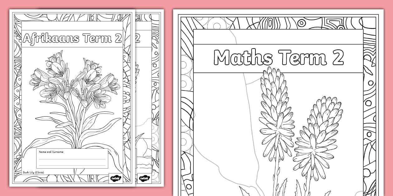 South African Plants: Term 2 Cover Pages | Twinkl Resources