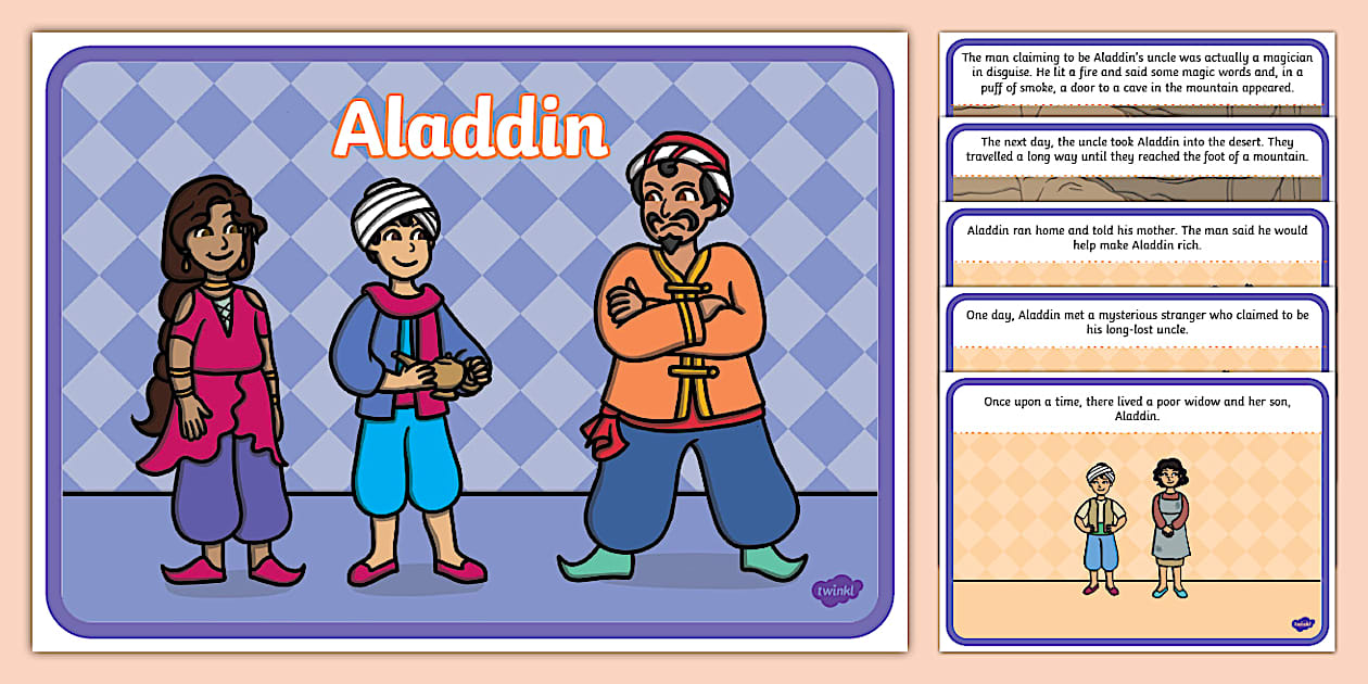 Aladdin Story (phát triển bởi giáo viên) - Twinkl