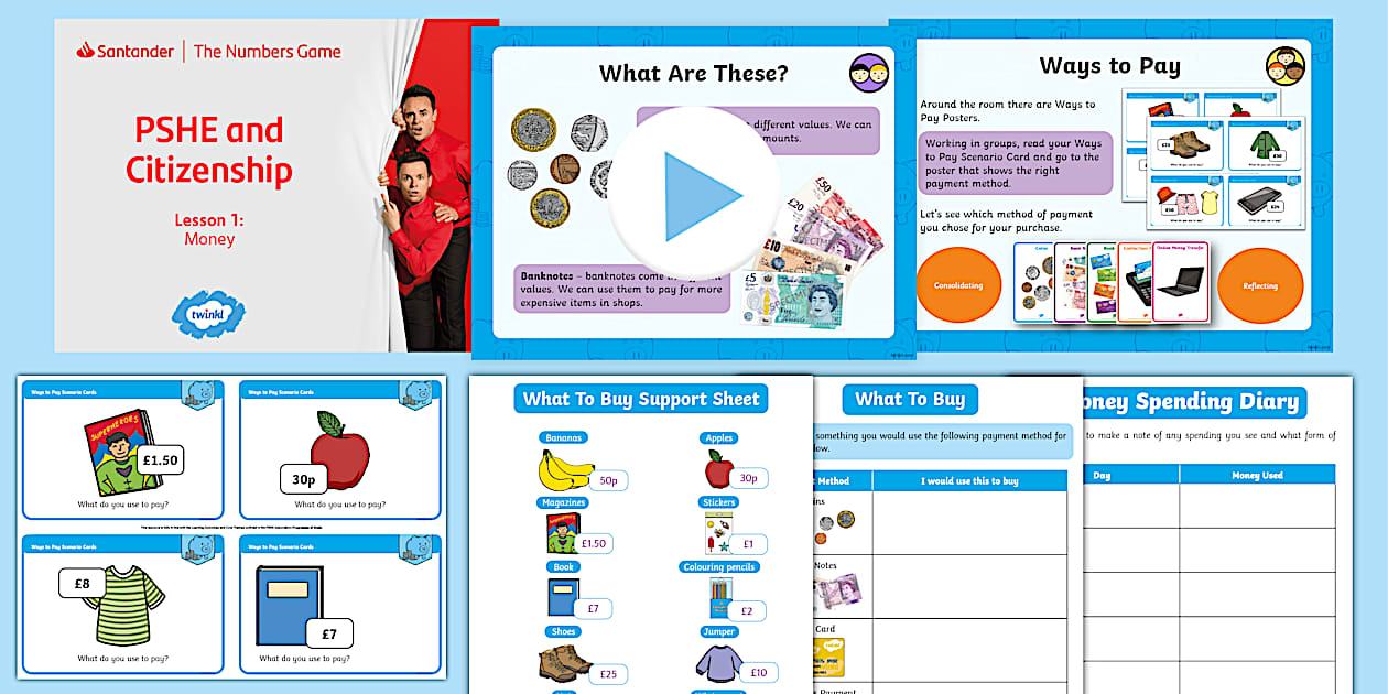 FREE! - PSHE: KS1 Money Matters - Lesson Pack 1 - Twinkl