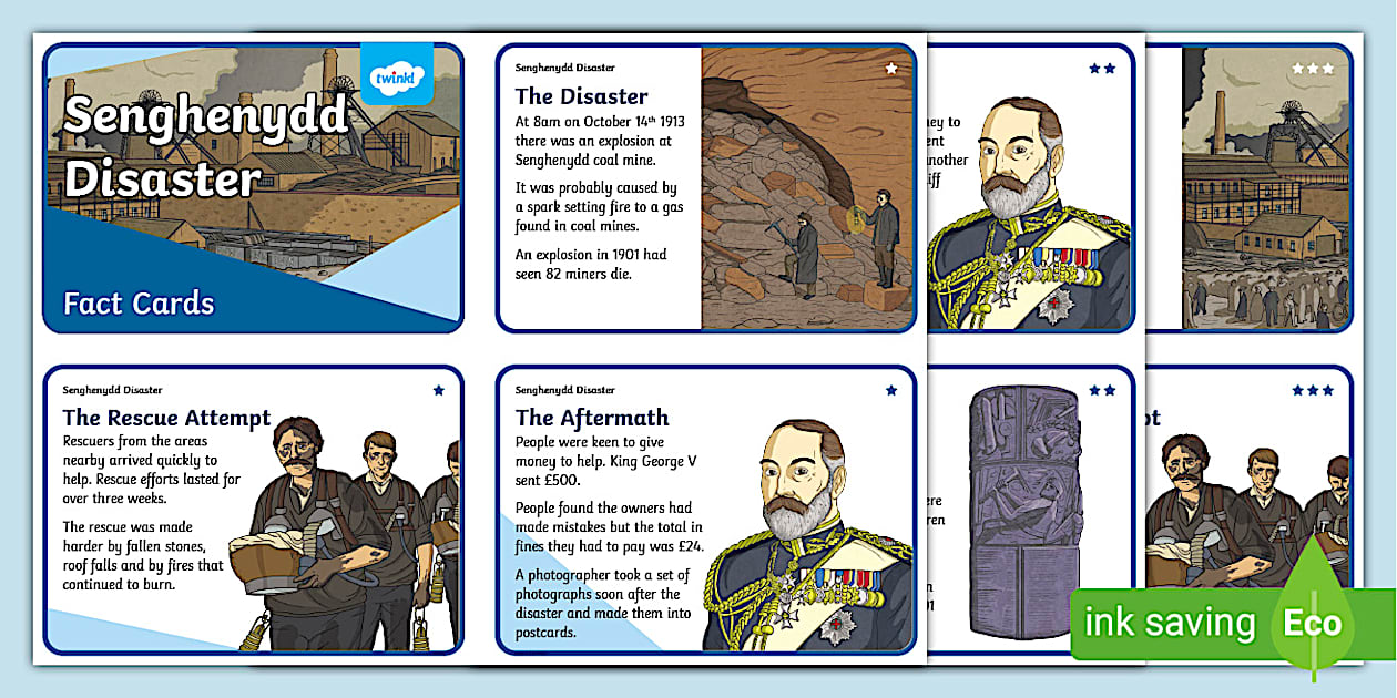 Senghenydd: Fact Cards