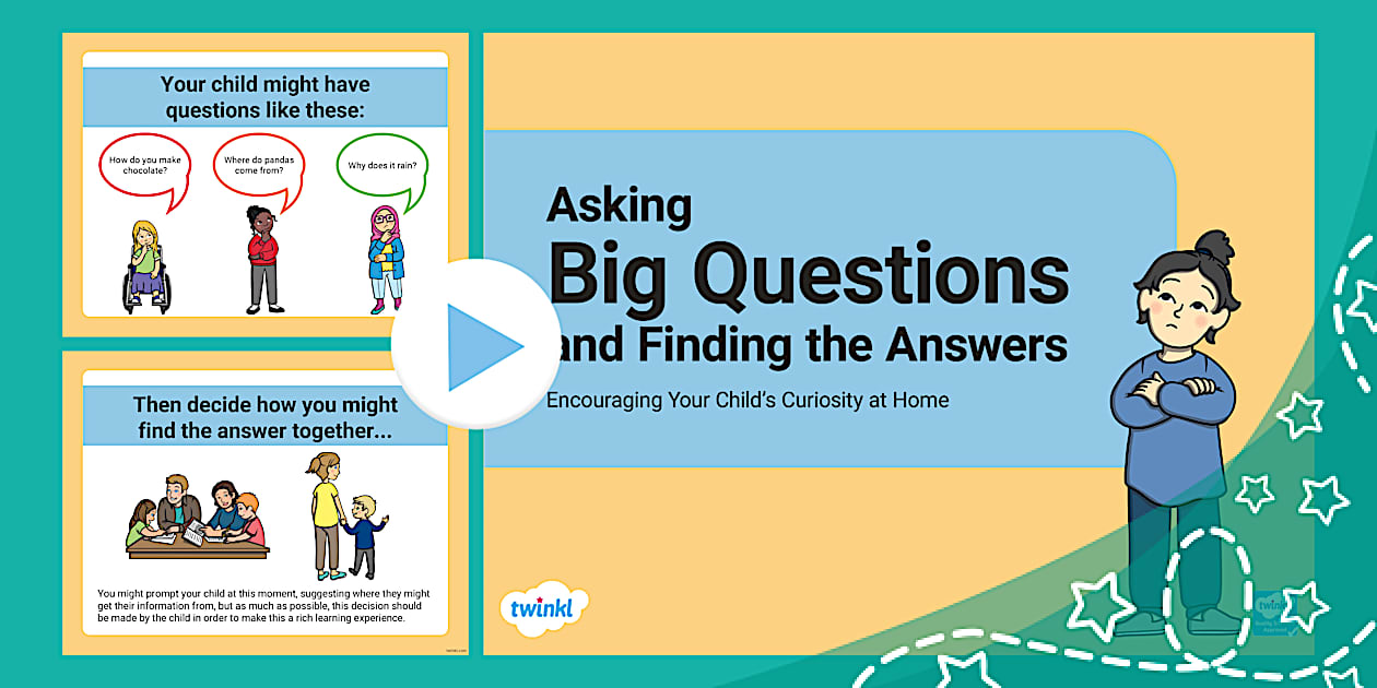 Asking Big Questions and Finding the Answers (teacher made)