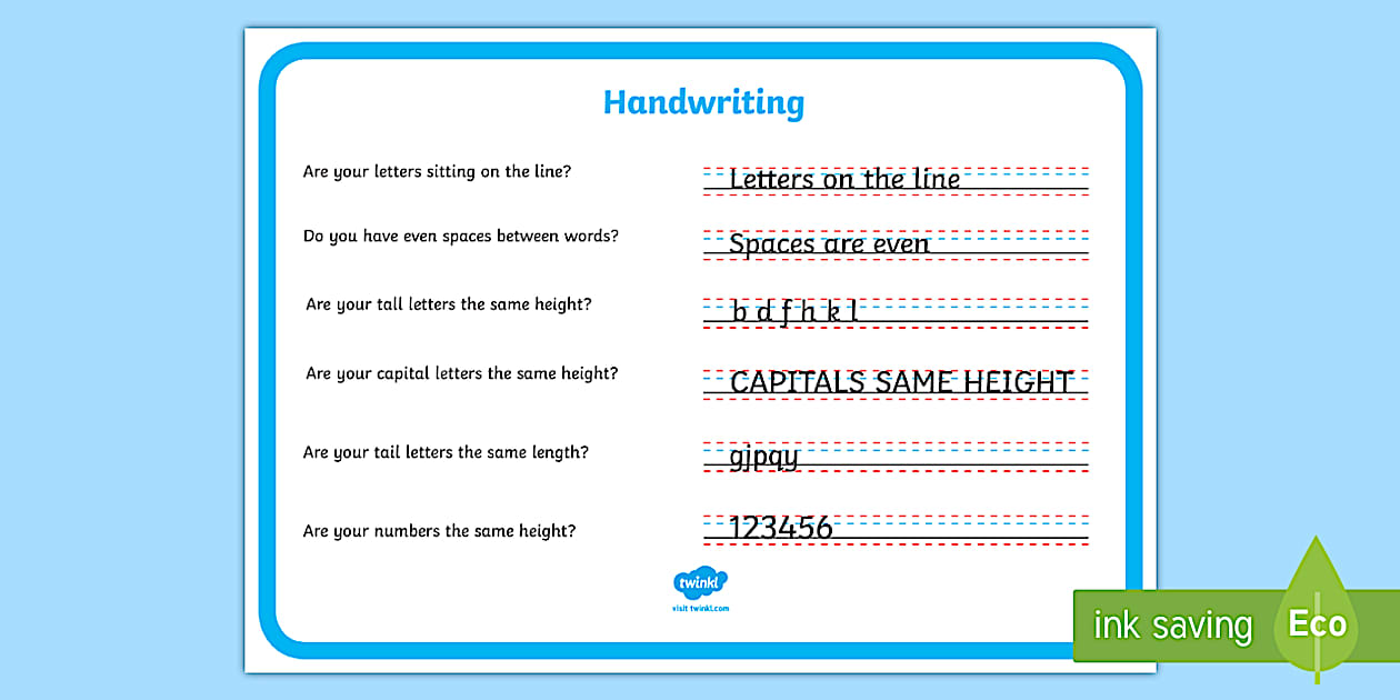 Cursive Handwriting Reminder Letter Formation Mat - Twinkl