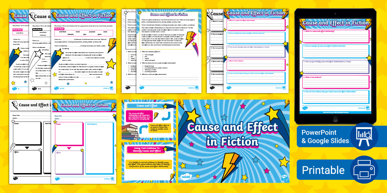 Cause and Effect Lesson Plan | ELA Resource | Twinkl USA
