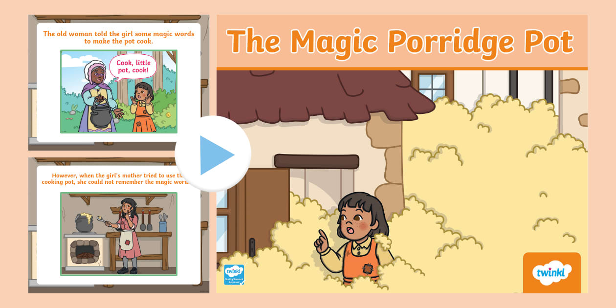 The Magic Porridge Pot Story PowerPoint | Twinkl - Twinkl