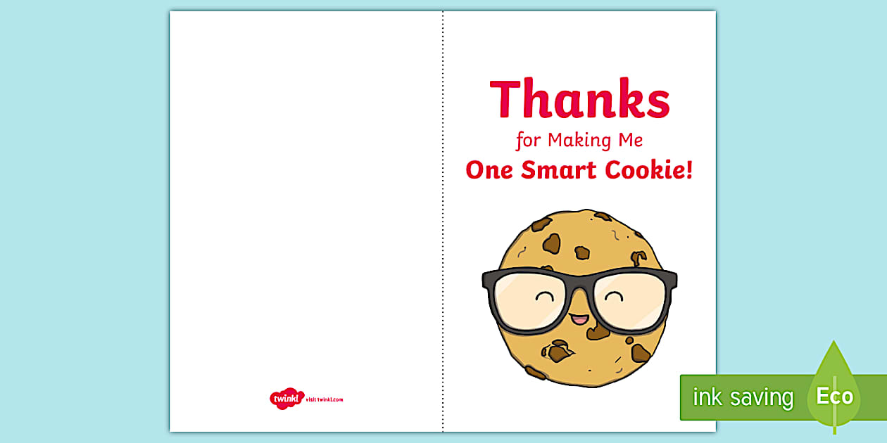 Smart Cookie Card Craft | Twinkl USA Resources - Twinkl