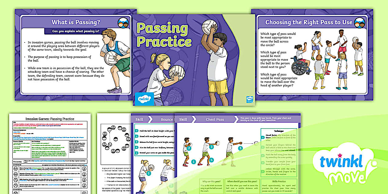 Ball Skills Year 3 PE Lesson | Invasion Games Planning