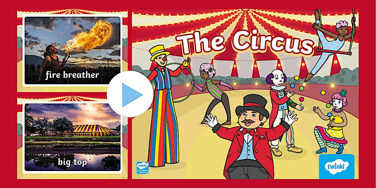 Circus Photo PowerPoint (teacher made) - Twinkl